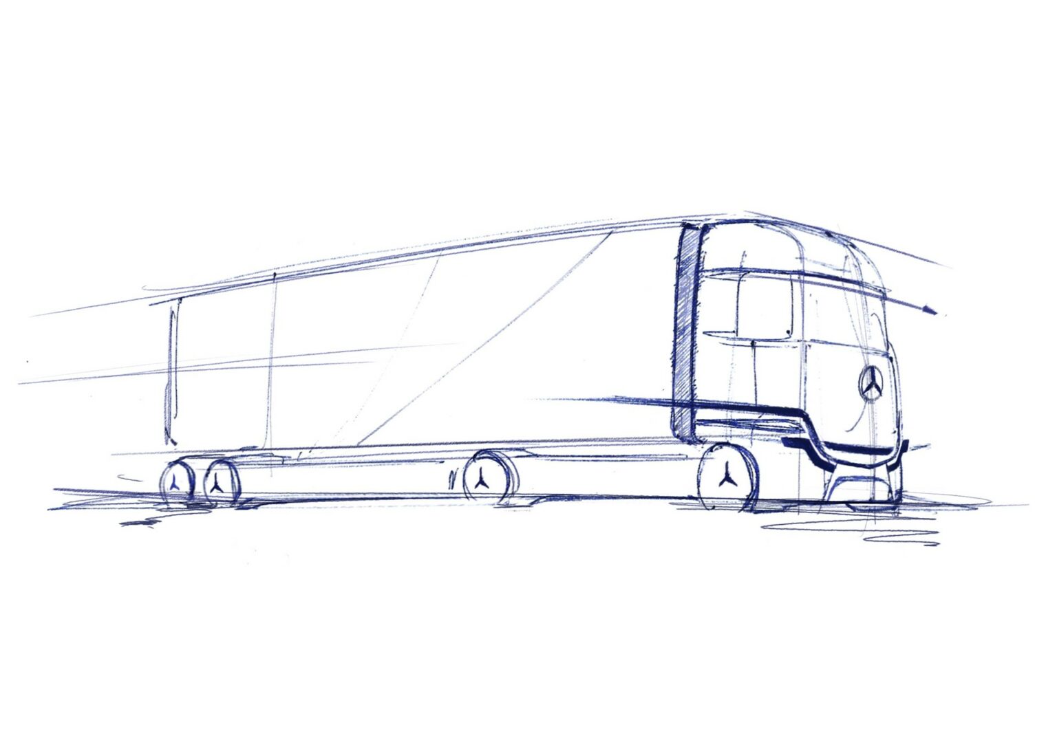 Mercedes eActros LongHaul Concept To Debut In September, Production ...