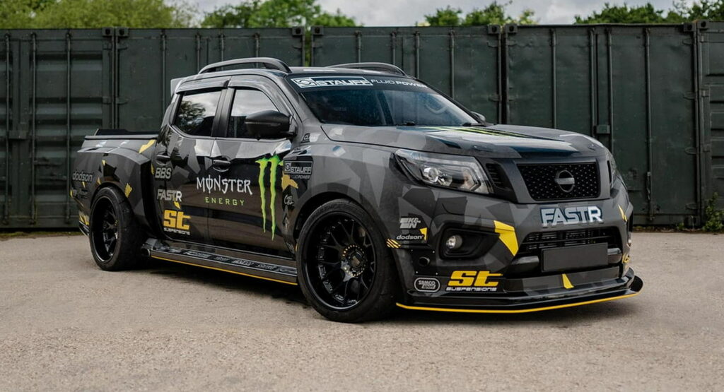 Wild Nissan Navara-R Comes With A Tuned GT-R Engine Producing 1,000 HP ...