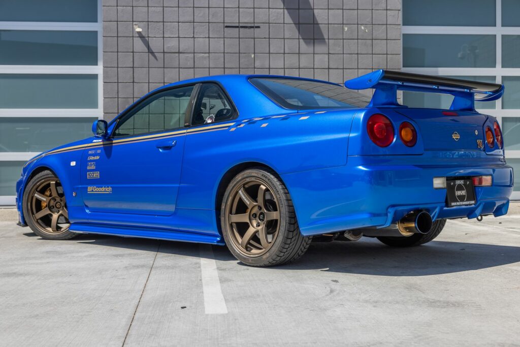 Nissan Skyline R34 GT-R V-Spec II Driven By Paul Walker Is A True ...
