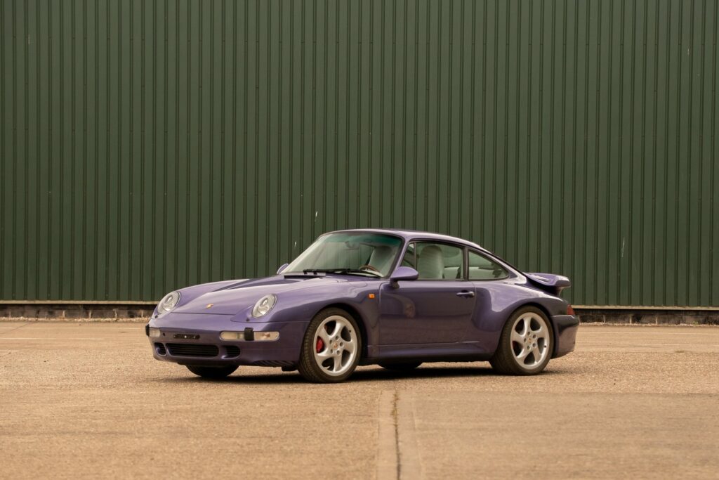 Stand Out Among Supercars With This Purple 1996 Porsche 993 Turbo ...