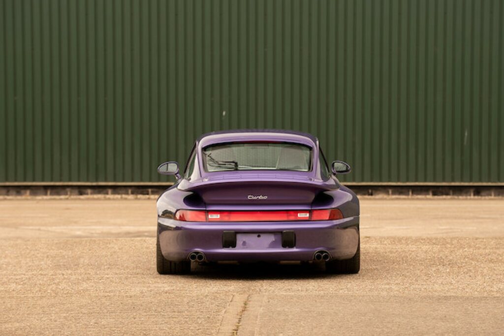 Stand Out Among Supercars With This Purple 1996 Porsche 993 Turbo ...