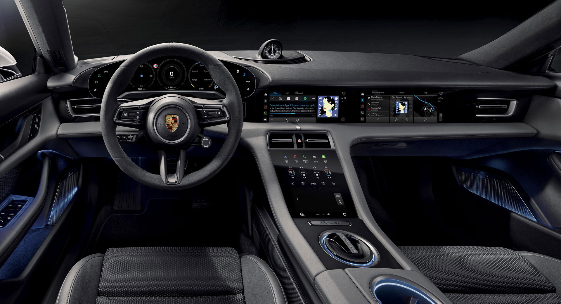 More Than 12,000 Porsche Taycans Have Screens That Could Go Black ...