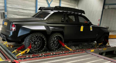 Six-Wheeled Rolls-Royce Phantom Is Part Mad Max And Part Fast And ...