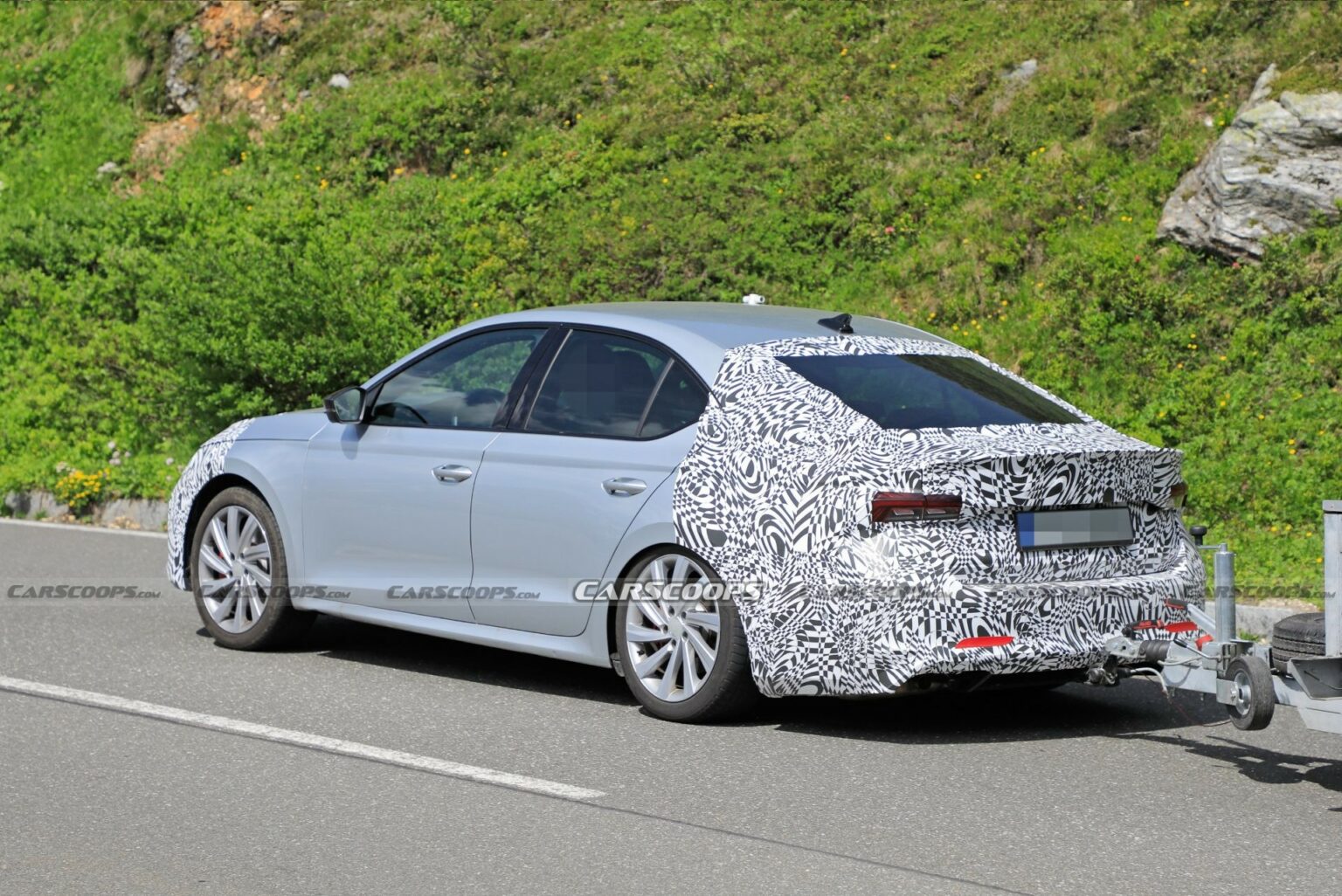 Skoda Octavia Facelift Makes Its Spy Debut | Carscoops