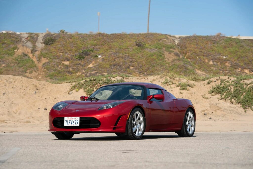 The Original Tesla Roadster May Be Old But It Isn’t Cheap | Carscoops