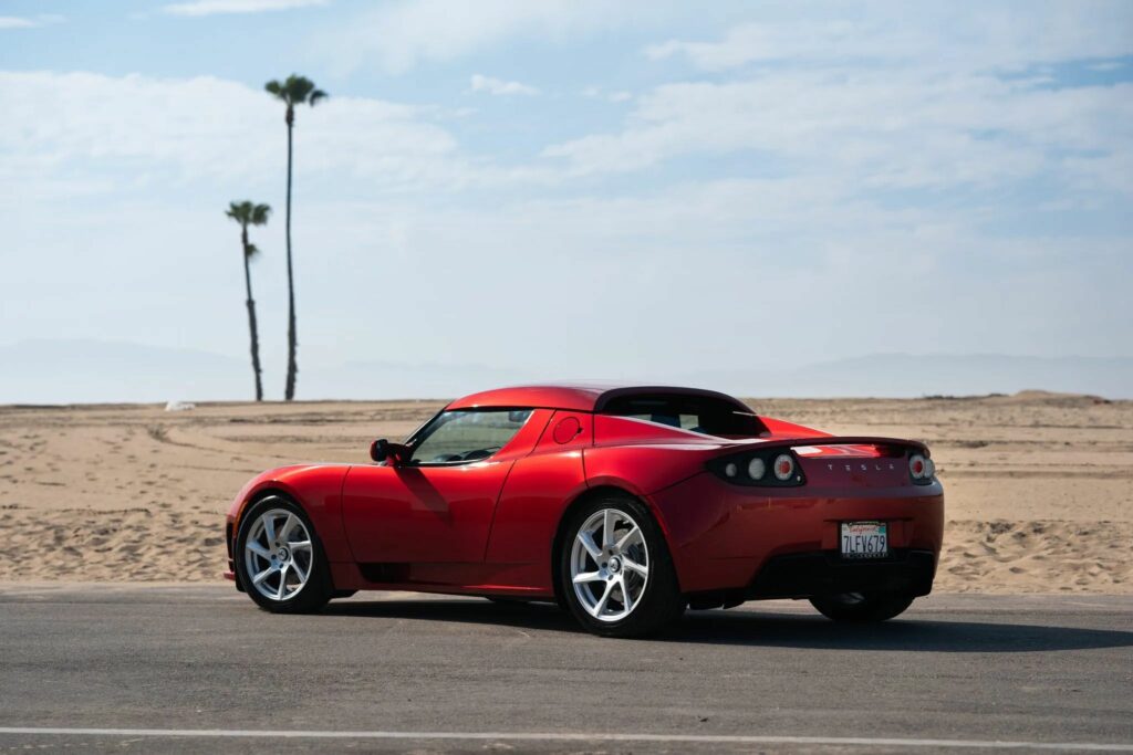 The Original Tesla Roadster May Be Old But It Isn’t Cheap | Carscoops