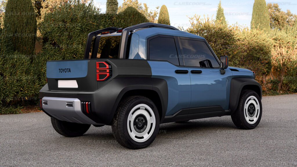 Toyota Compact Cruiser EV Looks Awesome In Pickup Form | Carscoops