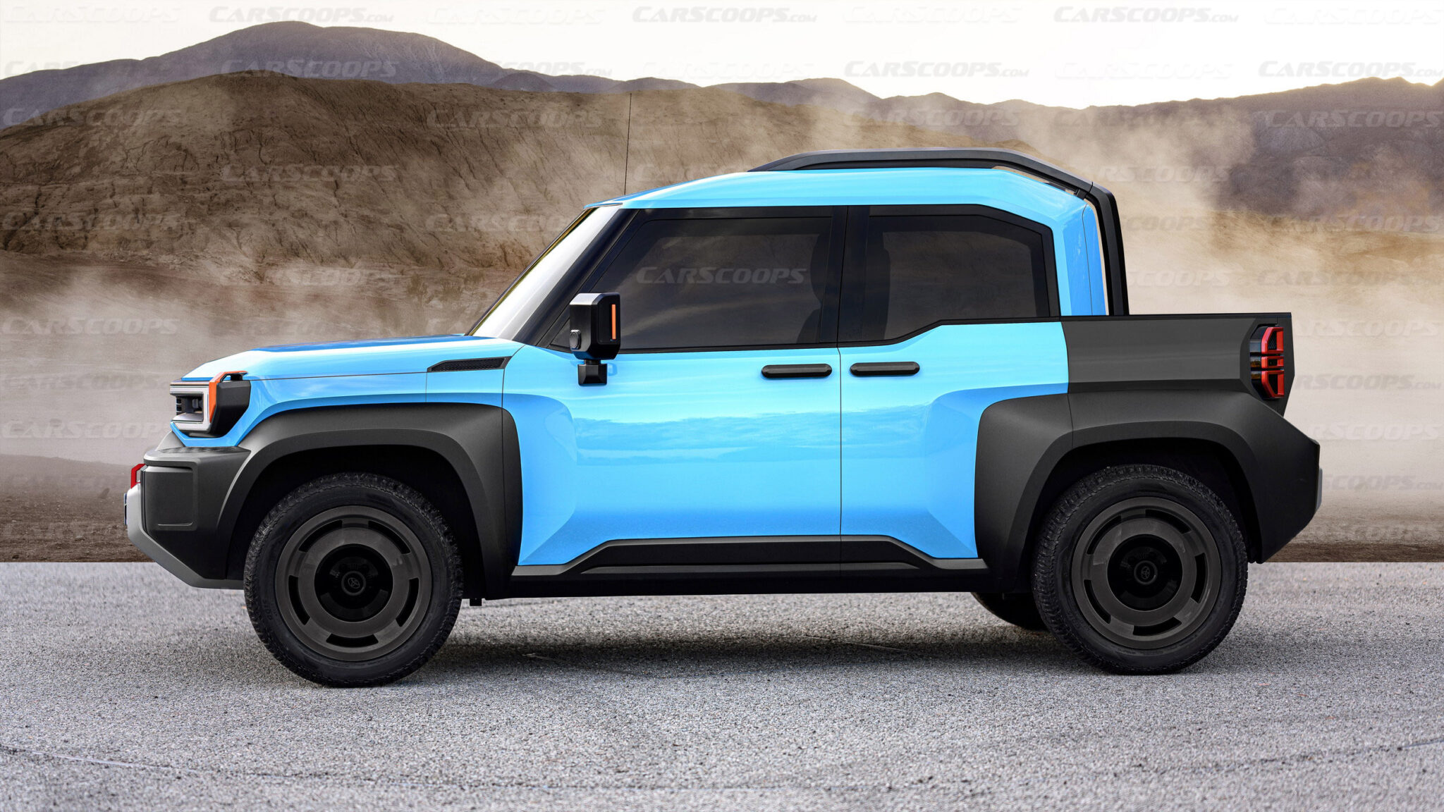 Toyota Compact Cruiser EV Looks Awesome In Pickup Form | Carscoops