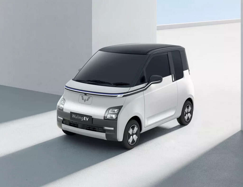 Wuling EV Previewed In Indonesia With Tiny Wheels And A Face Inspired ...