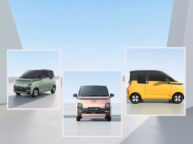 Wuling EV Previewed In Indonesia With Tiny Wheels And A Face Inspired ...
