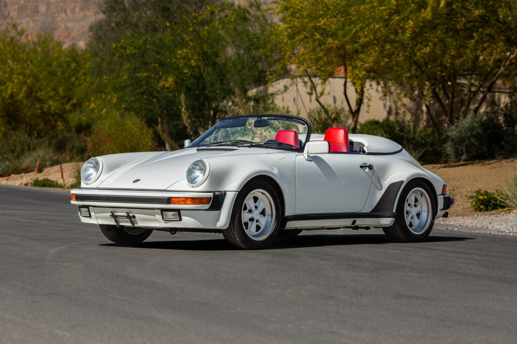 1989 Porsche 911 Speedster Has The Colors Of The American Flag | Carscoops