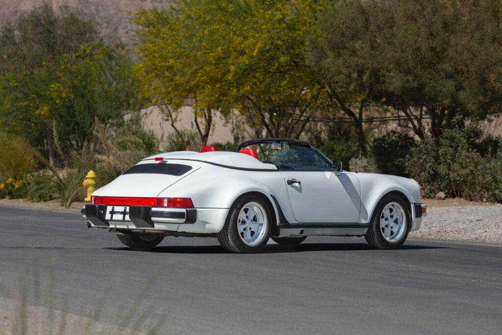 1989 Porsche 911 Speedster Has The Colors Of The American Flag | Carscoops