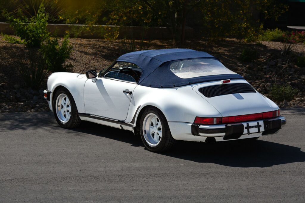 1989 Porsche 911 Speedster Has The Colors Of The American Flag | Carscoops