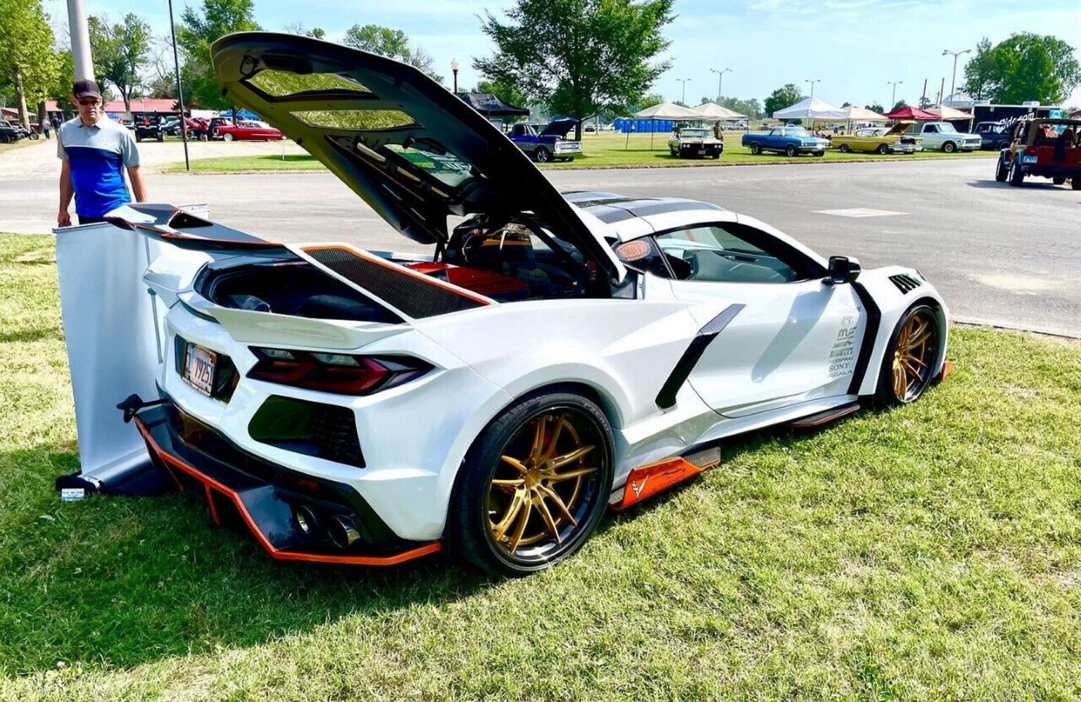 Buy This One Of One SEMA Show Supercharged C8 Corvette And Go Scare ...