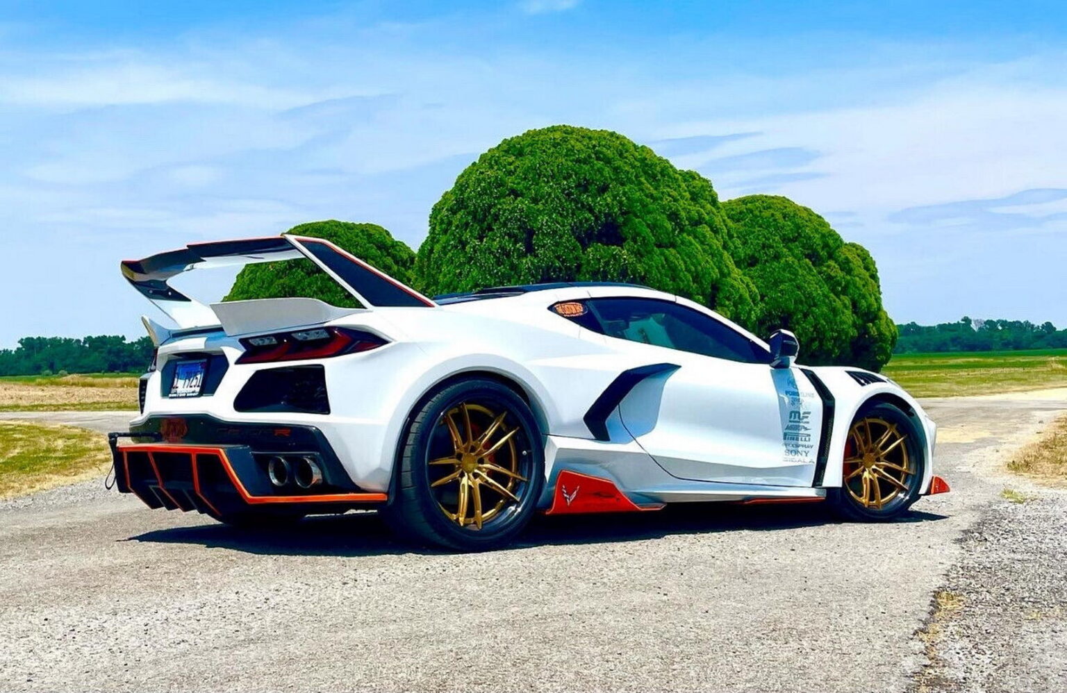 Buy This One Of One SEMA Show Supercharged C8 Corvette And Go Scare ...