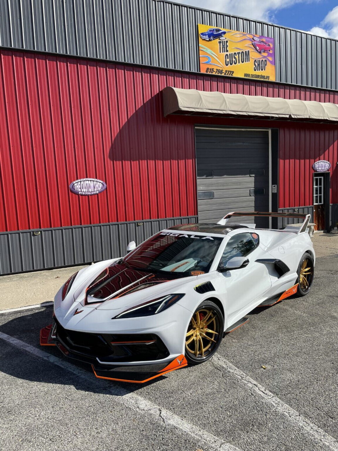 Buy This One Of One SEMA Show Supercharged C8 Corvette And Go Scare ...