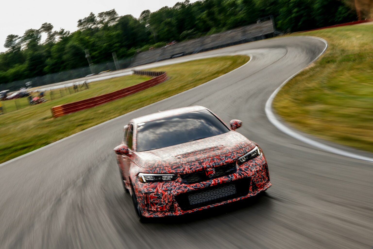 2023 Honda Civic Type R Prototype Tackles Mid-Ohio, Production Model ...