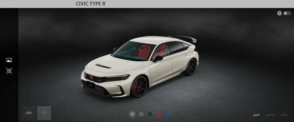 3D Honda Civic Type R Configurator Goes Live In Japan | Carscoops