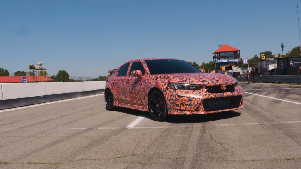 2023 Honda Civic Type R Prototype Tackles Mid-Ohio, Production Model ...