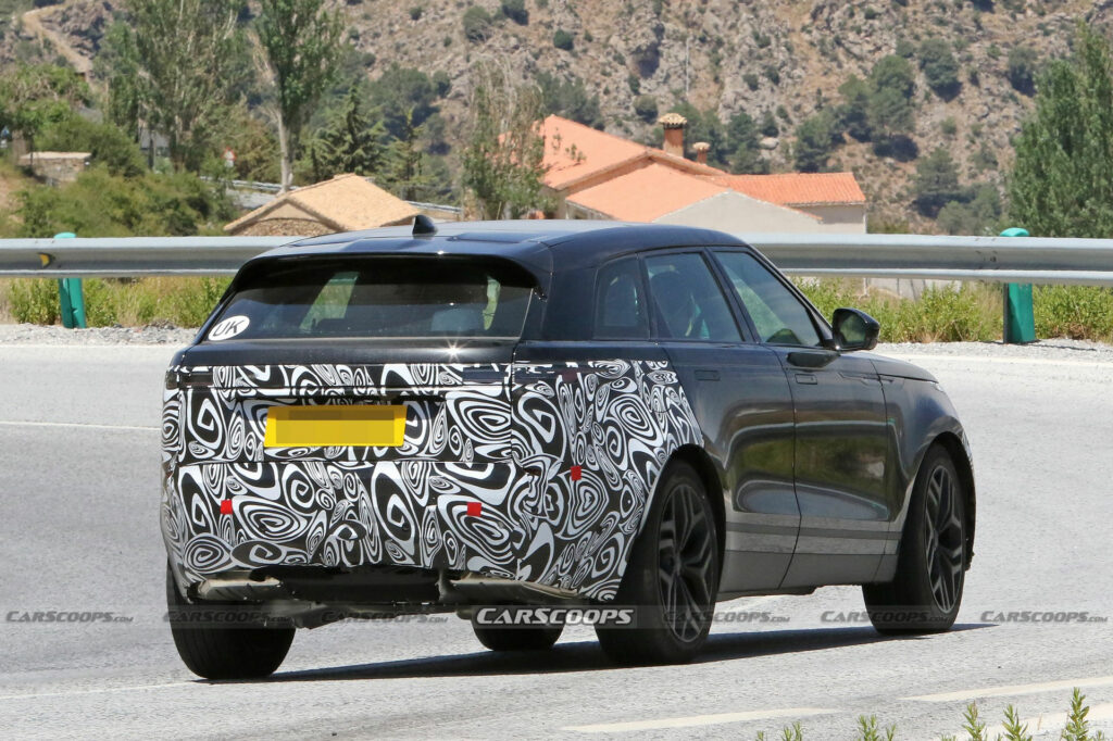 2024 Range Rover Velar Spied, Appears Ready For A Mild Facelift | Carscoops