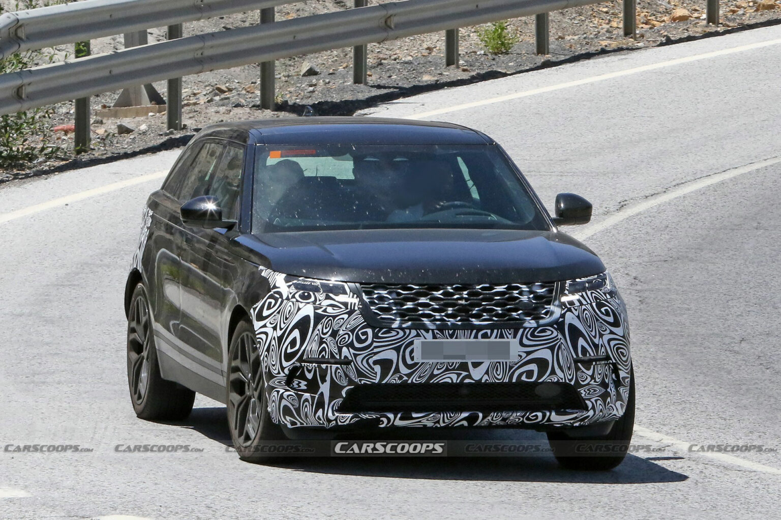 2024 Range Rover Velar Spied, Appears Ready For A Mild Facelift | Carscoops