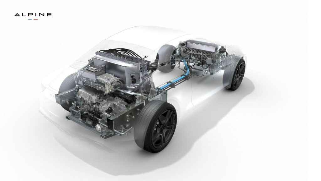 New Alpine A110 E-ternité Debuts In Paris As A 239 HP Electric ...