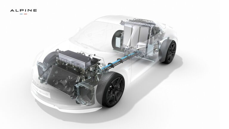 New Alpine A110 E-ternité Debuts In Paris As A 239 HP Electric ...