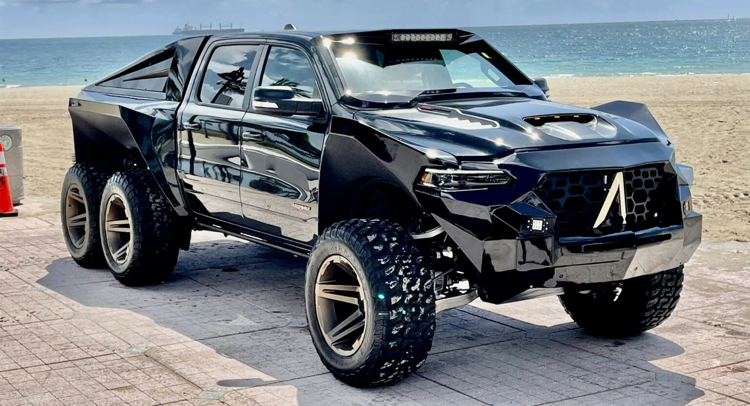 Apocalype 6×6’s Ram 1500 TRX-Based Juggernaut Has Landed From Another ...