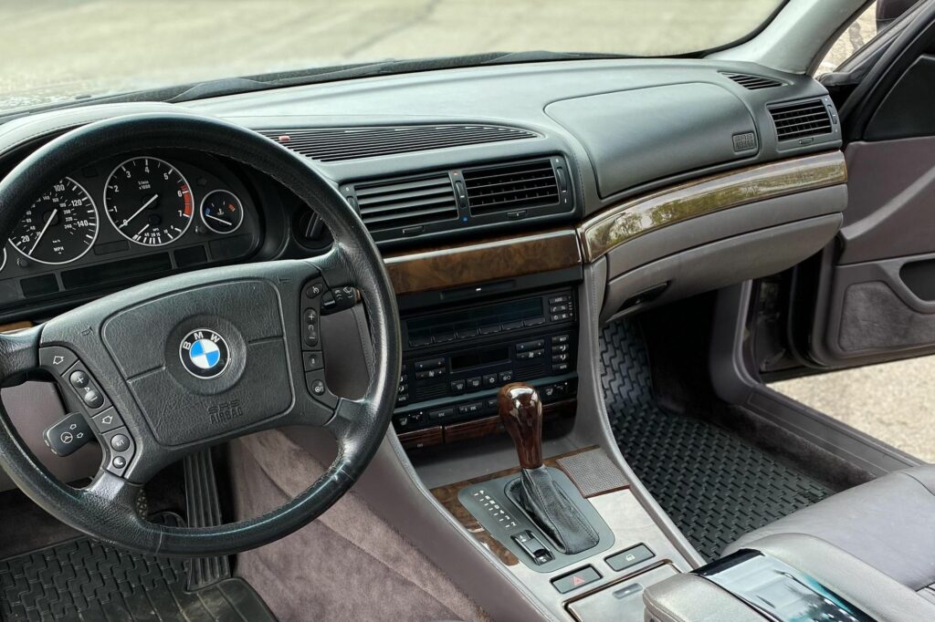 Purple Works Perfectly On This 1997 BMW 750iL | Carscoops