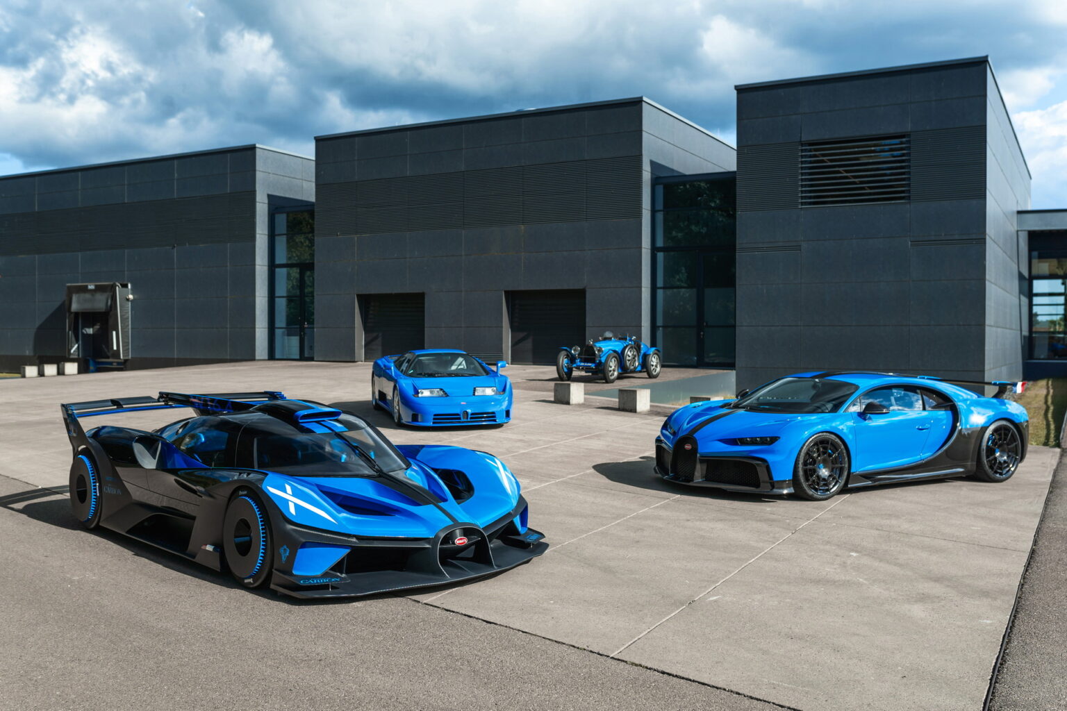 Bugatti Looks Back At Their Signature French Racing Blue Color As They ...