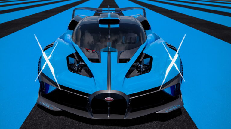 Bugatti Looks Back At Their Signature French Racing Blue Color As They ...