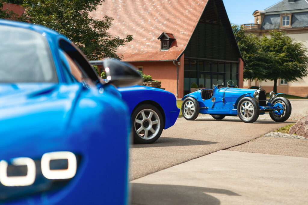 Bugatti Looks Back At Their Signature French Racing Blue Color As They ...
