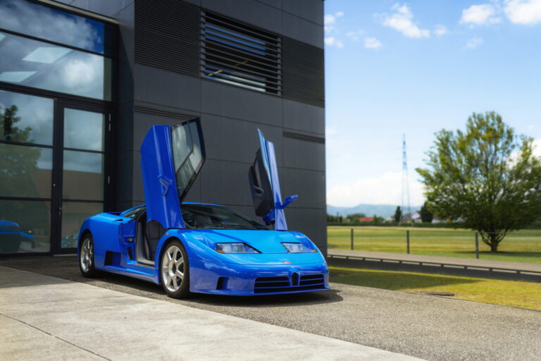 Bugatti Looks Back At Their Signature French Racing Blue Color As They ...