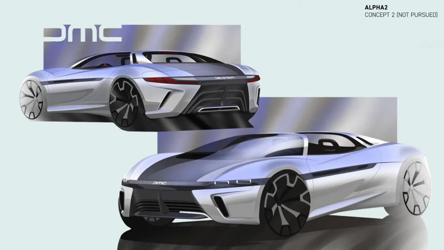 DeLorean Goes Back To The Future With A Trio Of Fictional ‘What If ...