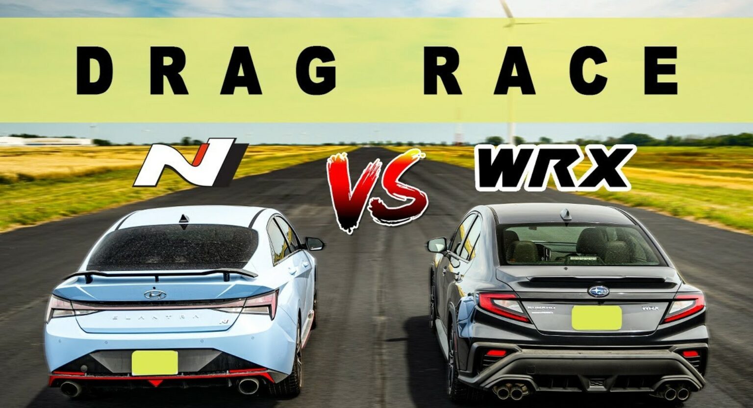 Watch The Hyundai Elantra N Put The Subaru WRX In Its Place During ...