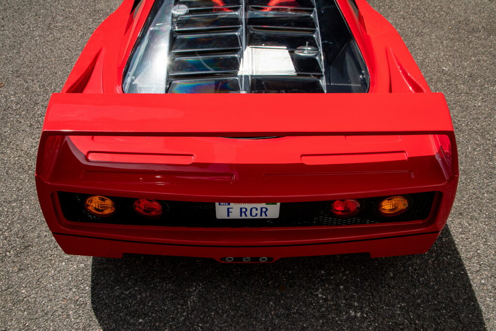 This Fancy Go Kart Is Shaped After The Iconic Ferrari F40 | Carscoops