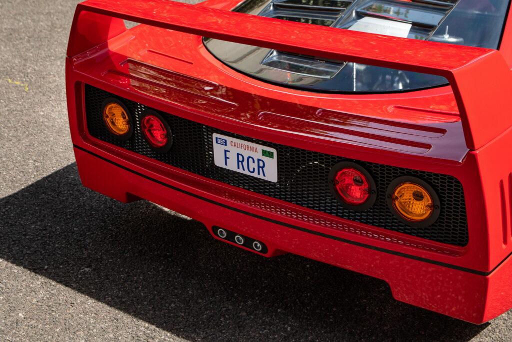 This Fancy Go Kart Is Shaped After The Iconic Ferrari F40 | Carscoops