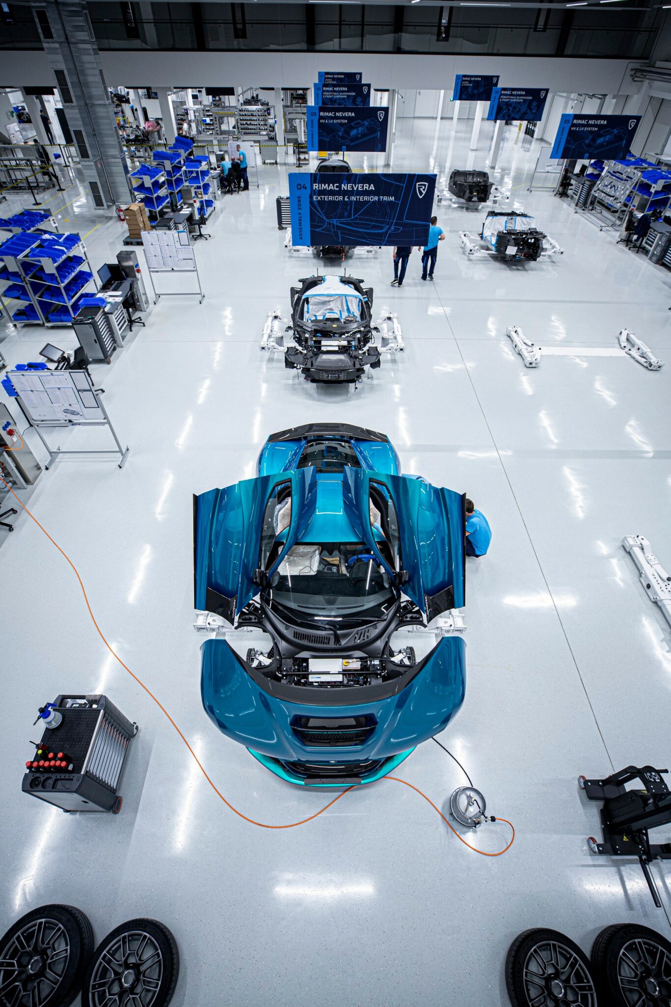 Rimac Showcases The First-Production Nevera, Packs 1,887 HP And Four ...