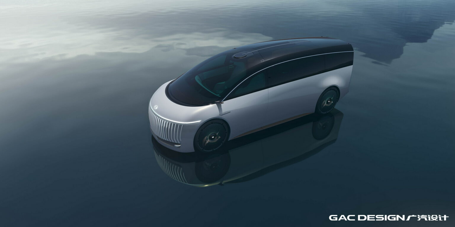 GAC’s New Space Concept Is A Hydrogen Minivan With An All-Grille Face ...