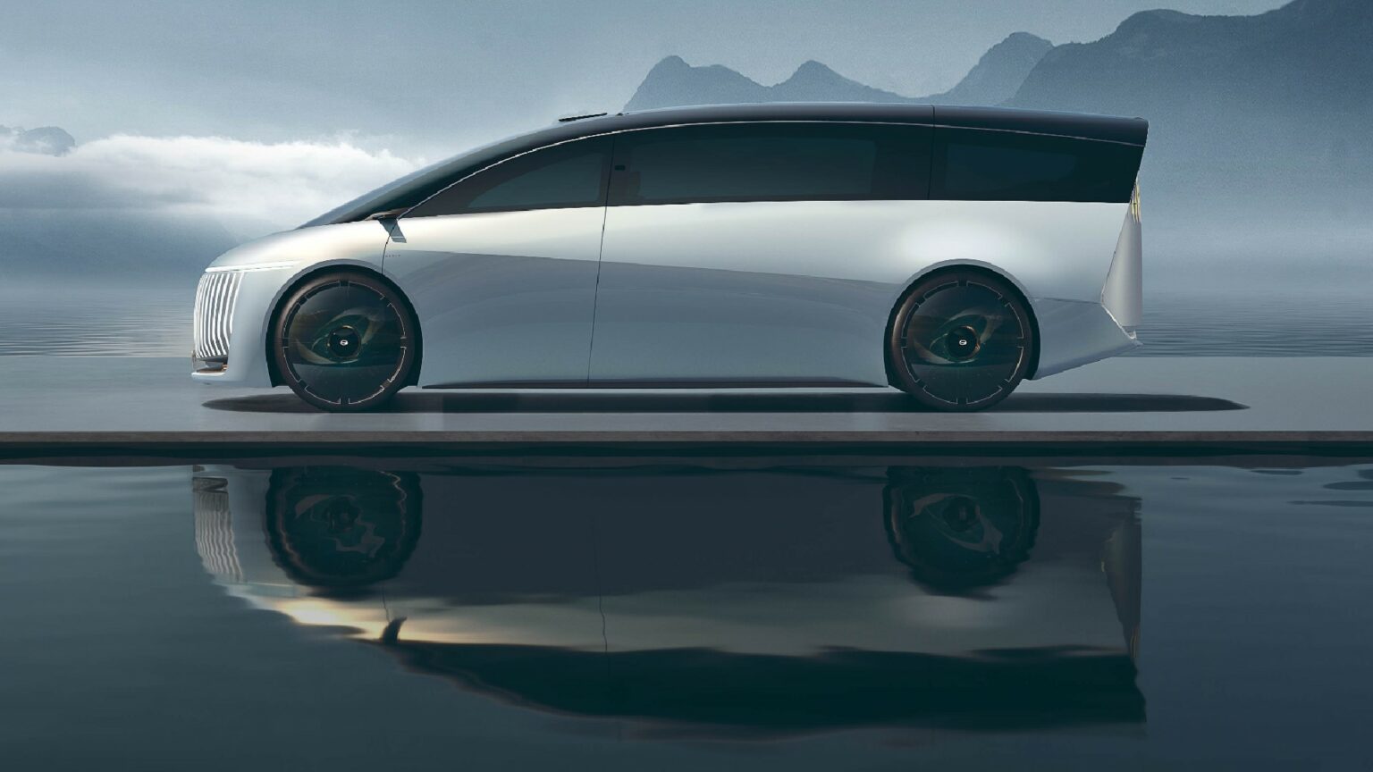 GAC’s New Space Concept Is A Hydrogen Minivan With An All-Grille Face ...