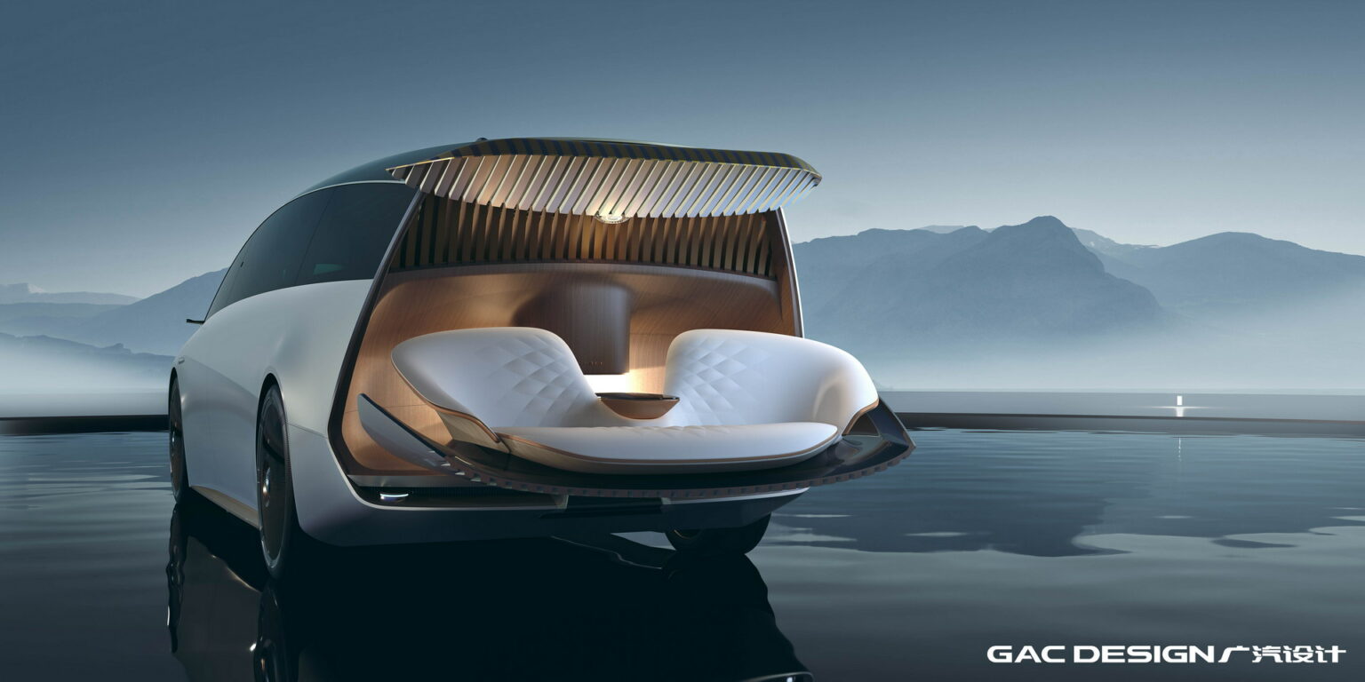 GAC’s New Space Concept Is A Hydrogen Minivan With An All-Grille Face ...