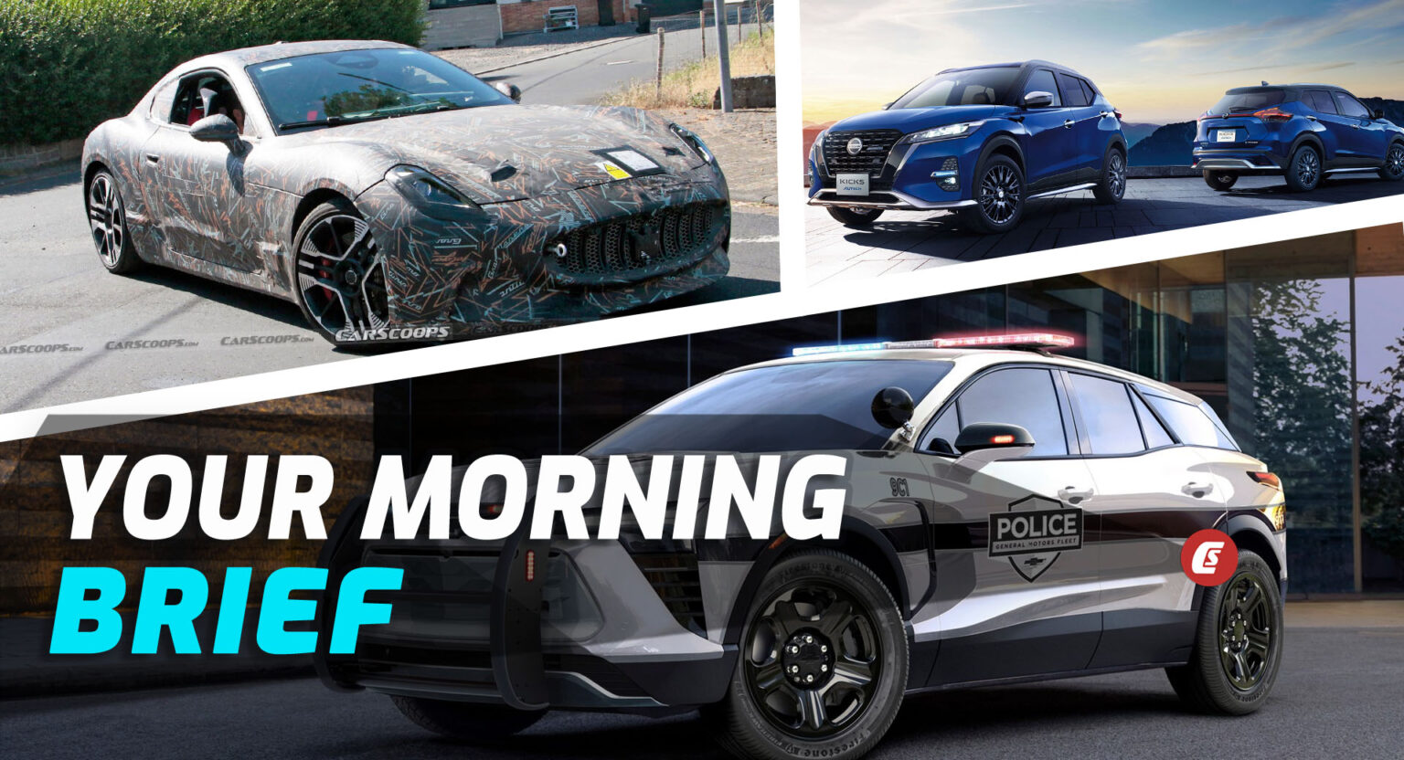 Chevrolet Blazer EV Police Pursuit Vehicle, Maserati GranTurismo ...