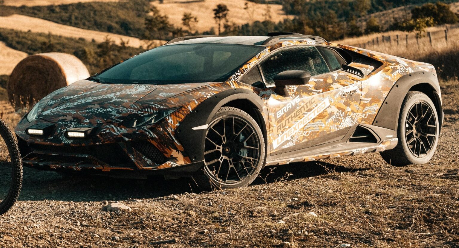 Lamborghini Huracan Sterrato First Offical Teaser Takes Us Beyond The ...