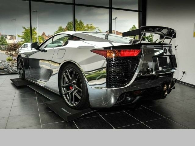 No One Is Willing To Buy This Chrome Lexus LFA For $1 Million | Carscoops