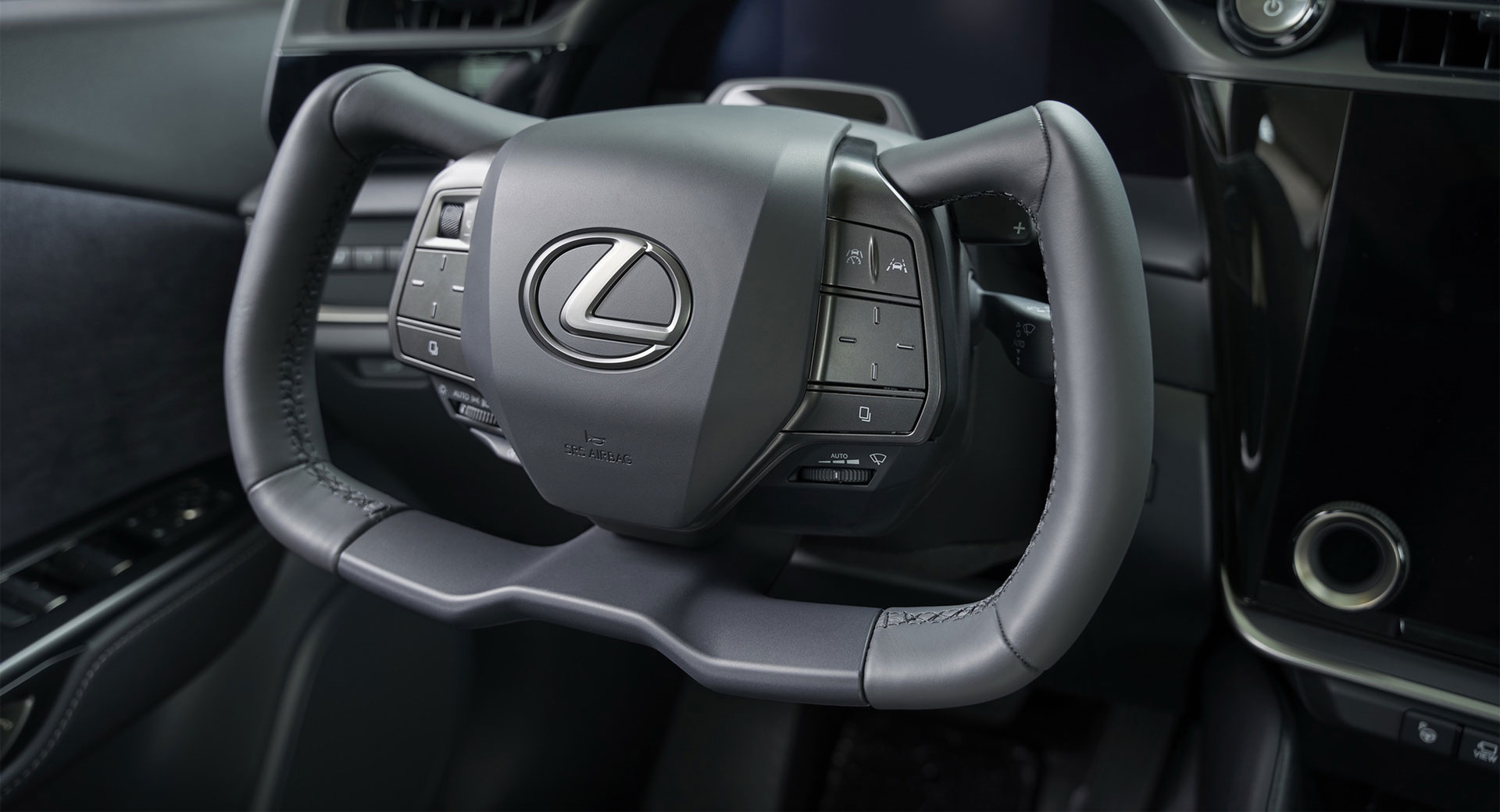 The Lexus RZ Has Steer-By-Wire With Variable Ratio Alongside Its Yoke ...