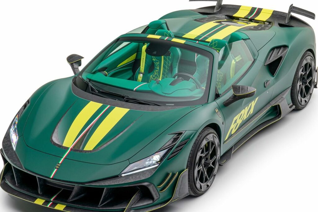 Ferrari F8 Spider Receives Mansory’s Wild F8XX Upgrade Package | Carscoops