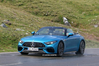 Mercedes-AMG’s SL53 Plug-In Hybrid Spotted, Could Have Around 670 HP ...