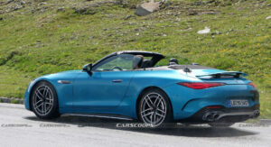 Mercedes-AMG's SL53 Plug-In Hybrid Spotted, Could Have Around 670 HP ...