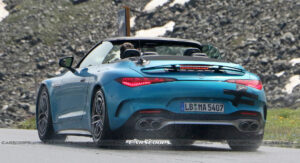 Mercedes-AMG's SL53 Plug-In Hybrid Spotted, Could Have Around 670 HP ...