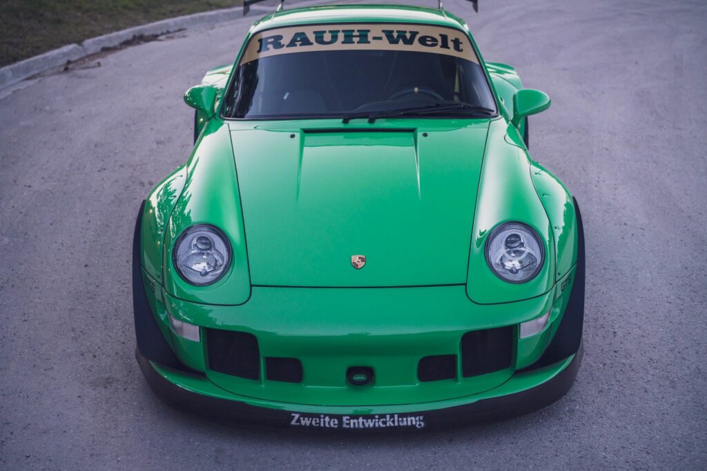 Take Over Your Local Streets In This Bright Green RWB Porsche 911 ...